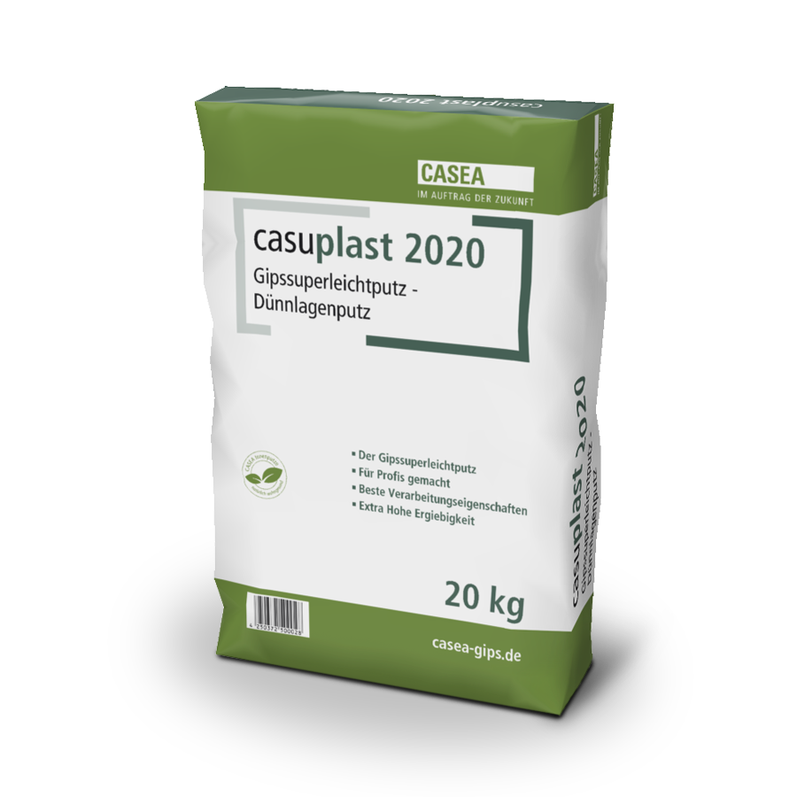 Gipsputz und Gipsspachtel // CASEA